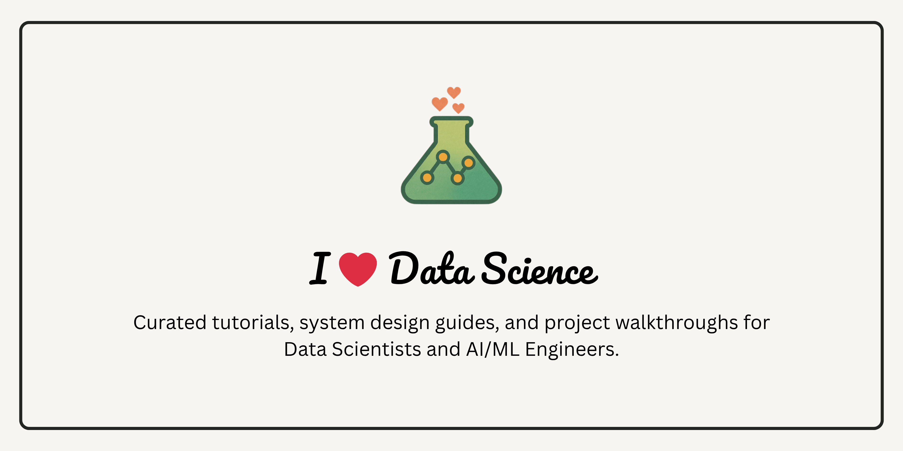 I Love Data Science